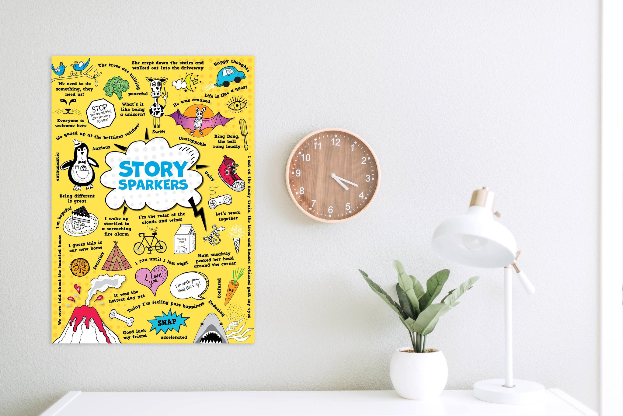 Story Sparkers Poster – thecreativepath.com.au